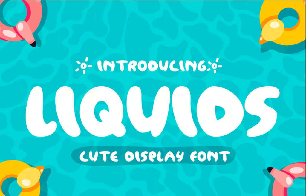 9+ Liquid Fonts That Will Make Your Designs Stand Out (Available Now ...